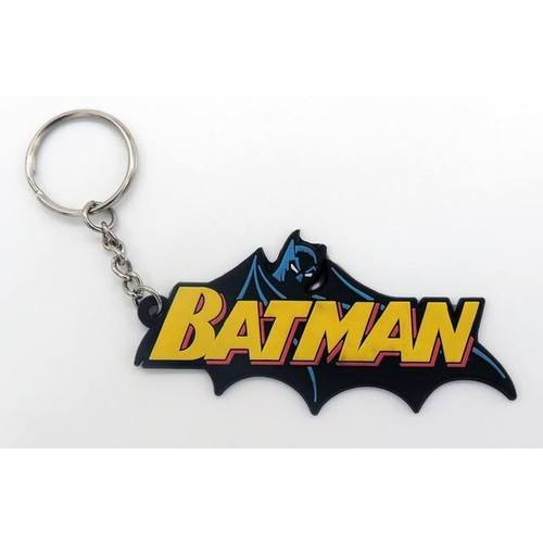 Black Premium Quality Stylish Batman Design Silicone Rubber Keychain at ...