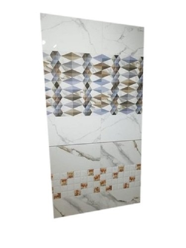 White Rectangular Glossy Ceramic Wall Tile Rectangular Glossy Ceramic
