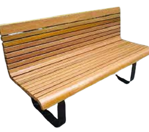 Corrosion And Rust Comfortable Easy To Clean Brown Outdoor Garden Bench ...
