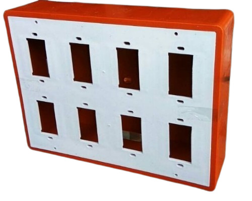 White Mcb Protected With Preventing Congestion Of Wires Socket Pvc ...