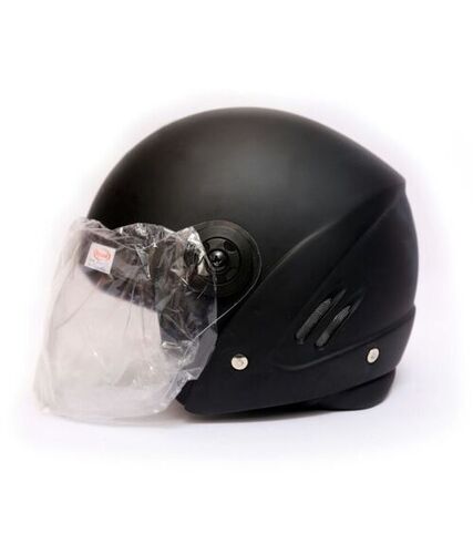 Black Color Motorcycle Safety Helmets For Two Wheeler at Best Price in Rampur | Shan Autoz