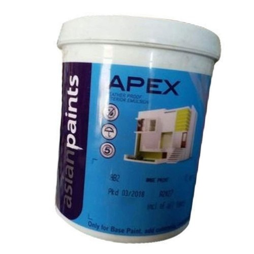 Easy To Handle Apex White Liquid Weather Friendly Smooth Asian Paints ...