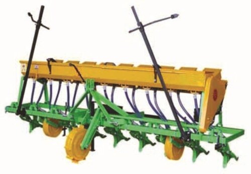 Multi Crop Planter Spring Loaded Tines With Strong And Robust Frame at ...
