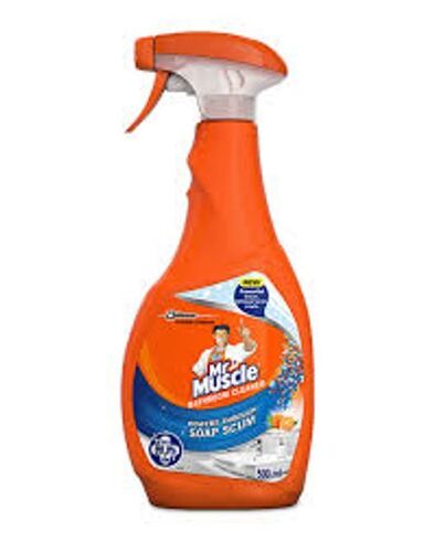 Killing 99.9% Of Bacteria And Viruses Bathroom Cleaner Mr Muscle, 750 ...