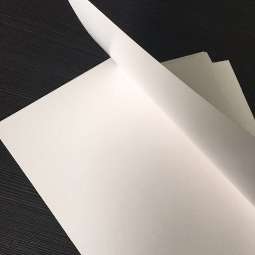 Student Friendly Long Size Soft And Smooth Art Card Plain White Paper ...