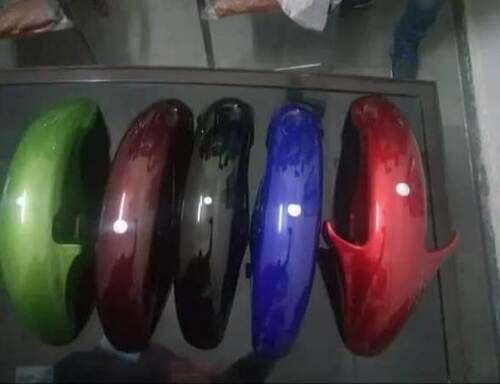 Good Looking Shiny Black Plastic Mud Guard, Vehicle Model: Splendor at ...