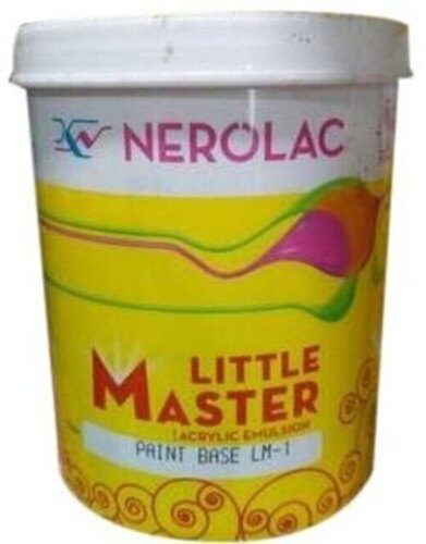 1 Liter Smooth And Glossy Finish Little Master Acrylic Eco Clean Paint ...