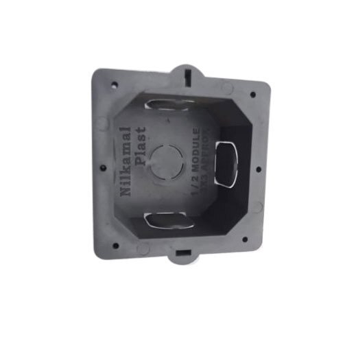 Lightweight Shock And Heat Resistance Black Pvc Concealed Modular Boxes ...