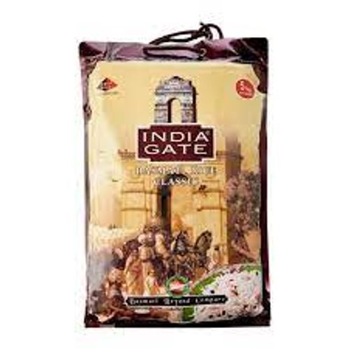 Common 100% Whole Rice Long Grain White Protein India Gate Basmati Rice ...
