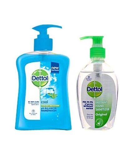 Transperent Dettol Cool Germ Protection Ph-Balanced Liquid Handwash ...