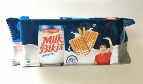 Britania Baked Biscuits Britannia Milk Bikis Biscuit 10rs, Packaging ...