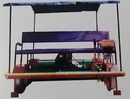 Engine Heavy Duty Motor Trolley in Near Barbil Railway Crossing ...