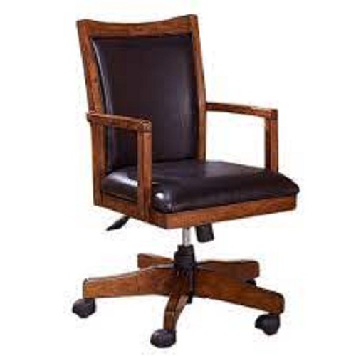 Comfortable Sturdy And Long Durable Heavy Duty Brown Wooden Office ...
