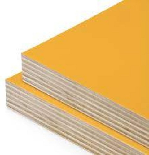 High Impact Resistance And Waterproof Solid Yellow Plywood Sheet at ...