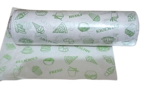 Non Sticky Water And Heat Resistance Disposable Printed White Butter ...