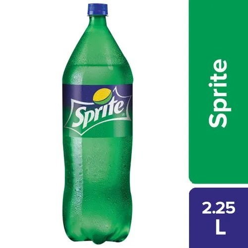 Pack Of 2 25 Liter Contains Carbonated Water And Lemon Sprite Cold