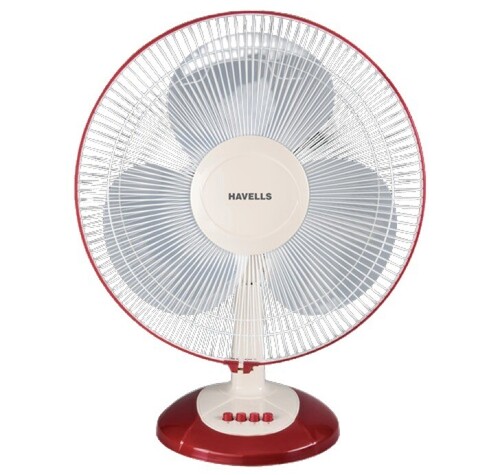 Three Speed Buttons Wide Air Circulation Protective Grill Havells Table ...