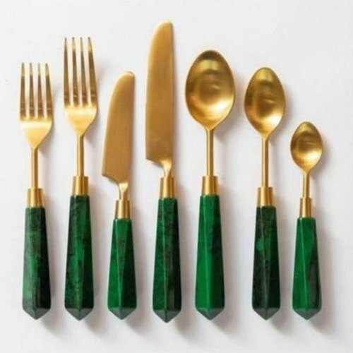 7 Brass Resin Handle Cutlery Set at Best Price in Moradabad | Young India