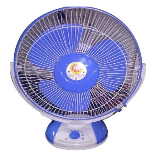 300 Mm Sweep 2300 Rpm Fan Speed 3 Blades Portable Blue Fan Blade ...