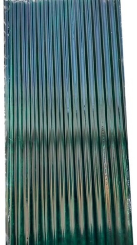 Galvanized And High Strength Water Resistance Green Corrugated Roofing ...