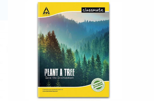 Classmate Printed Cover Soft Paper Single Line A4 Size Writing Notebook 240 Pages At Best Price 