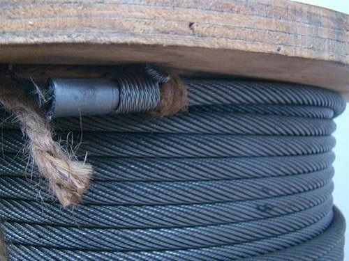 Galvanized Steel 1-10 Mm Suspended Wire Rope Jula Wire Rope, Size: 8 ...