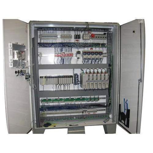 Black Automatic Plc Control Panel, For Industrial, Ip55 at Best Price ...