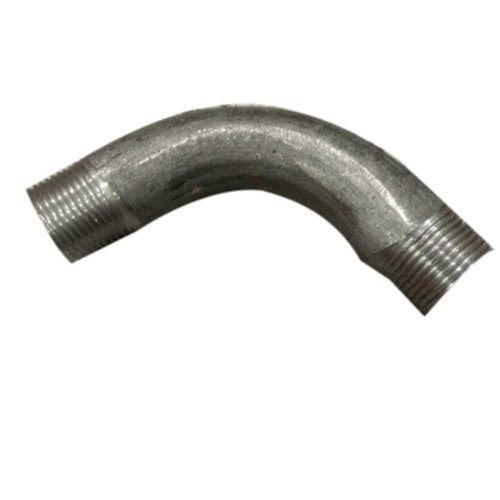Silver Color Gi Pipe Bend at Best Price in Delhi | Mohindera Steel And ...