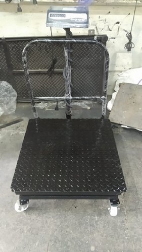 Trolley Weighing Scale, Usage: Measuring at Best Price in Vadodara | R ...