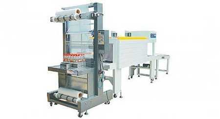 Semi Automatic Shrink Wrapping Machine With Conveyor Loading at Best ...