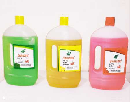 Liquid Floor Cleaner 1 Liter For Removing Stain And Germs Hole Shape ...