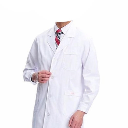 Long Plain Full- Sleeves Cotton Lab Coat Hospital Uniform For Mens at ...