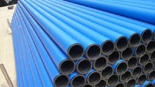 Blue Color Hdpe Corrugated Pipe Application: For Mechanical Protection ...
