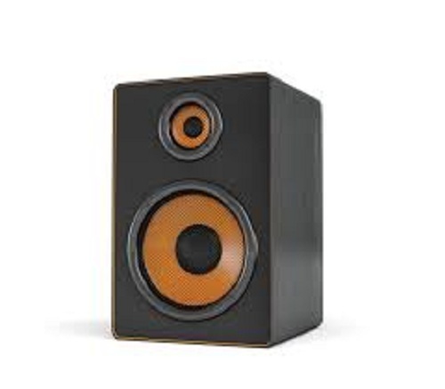 Long Lasting Durable Black And Orange Square Sound Box at Best Price in ...