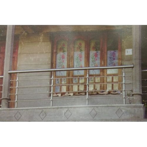 Glossy Finish Corrosion Resistant Stainless Steel Balcony Railings For ...