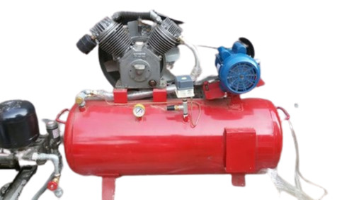 Meetal Red Color Air Compressor 3hp Heavy Duty at Best Price in New ...