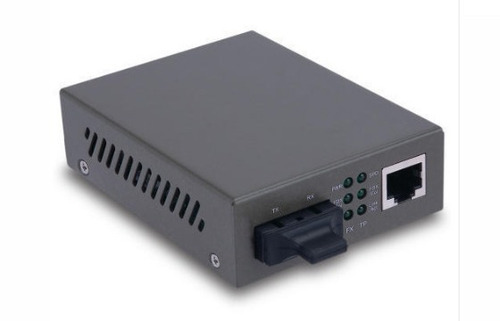 5 Voltage 0.28 Ampere Mild Steel Body Single Mode Media Converter at ...