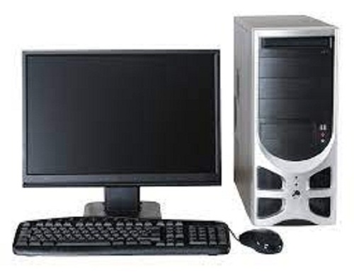 Rectangular Shape Durable 17.5 Inch Black Desktop Computer at Best ...