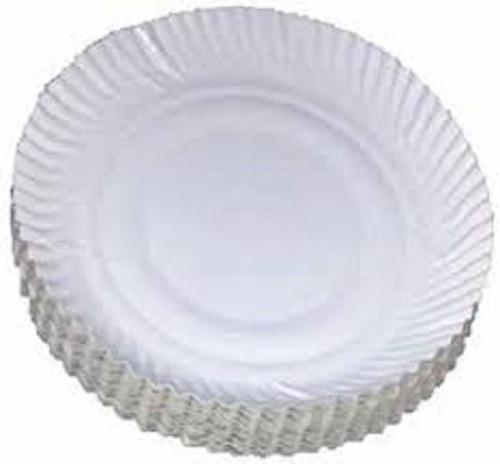 10 Inch Round Shape Plain White Disposable Paper Plates at Best Price ...