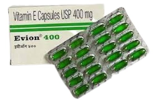 Evion 400 Vitamin E Capsules Health Supplements at Best Price in ...