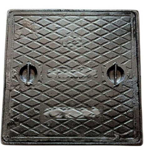 10 Kg Square Shape Cast Iron Manhole Cover Application: Construction at ...