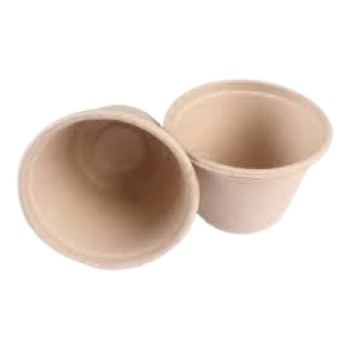 Round Shape Plain Brown Areca Leaf Cups Application: Events at Best ...