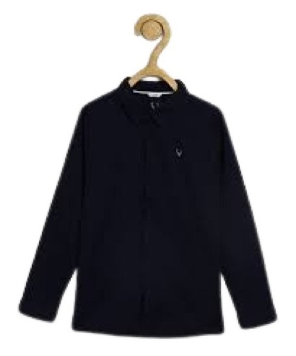 Mens Plain Black Full Sleeve Cotton Shirt Collar Style: Classic at Best Price in Tirupur | S A S ...