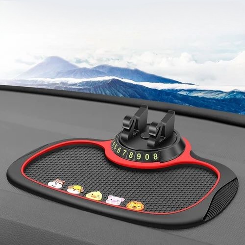 Universal Anti-slip Car Dashboard Rubber Mat And Mobile Phone Holder ...