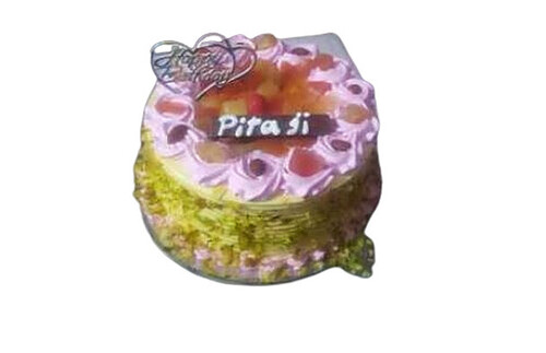 1 Kg Pink Round Vanilla Cakes Fat Contains (%): 15 Percentage ( % ) at ...