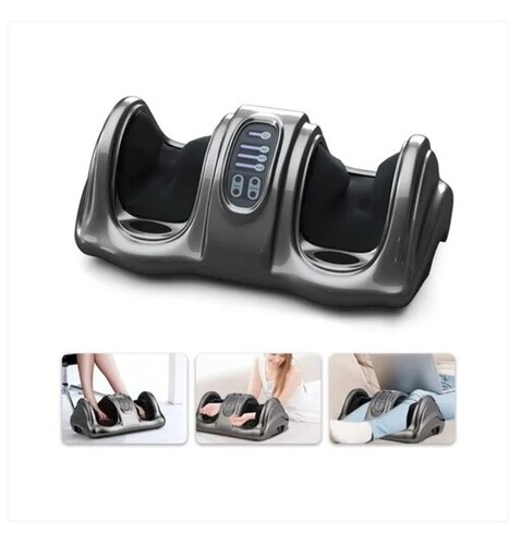 High Resistance Electrical Corded Armile Gray Body Relaxing Foot Massager Machine Battery Life