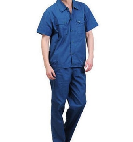 Short Sleeve Plain Cotton Factory Worker Uniform Age Group: Mens at ...