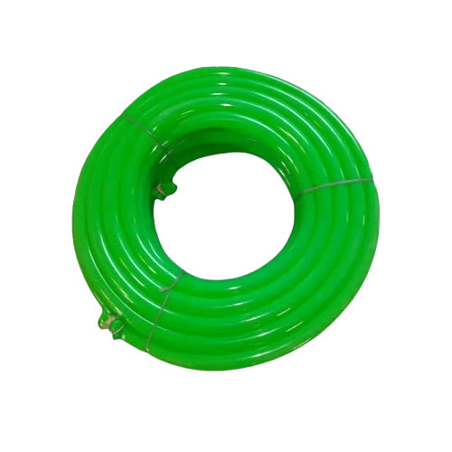 Green 15 Meter 2 5 Mm Thick 1 Inch Round Polyvinyl Chloride Garden Pipe