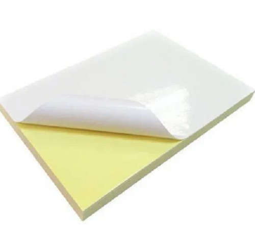 White 20X30 Inch Rectangular Plain Single Side Mirror Coated Paper at ...