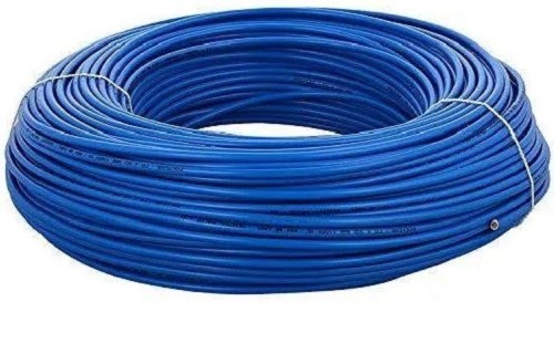 Blue 10 Meter Long Plain Pvc House Wire For Electrical Purpose at Best ...